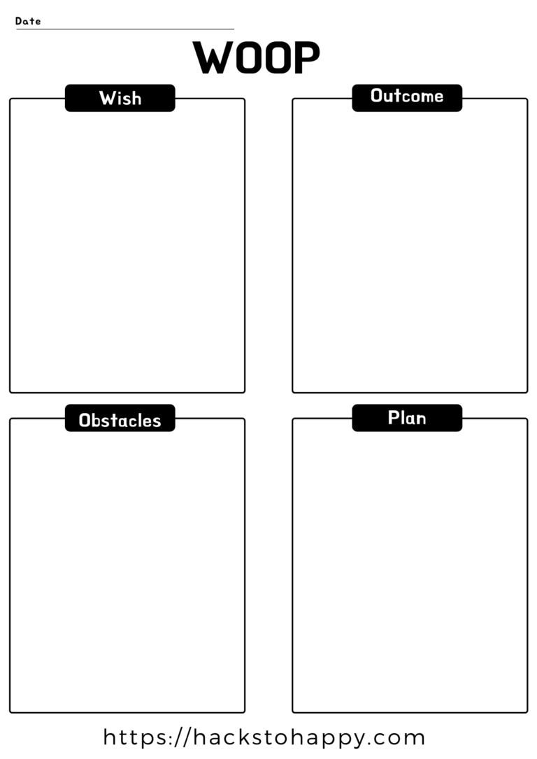 How To Start Your Day To Beat Procrastination With WOOP