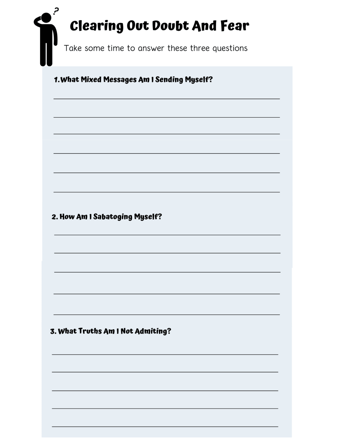 3 Ways To Clear Out Doubt And Fear For More Abundance